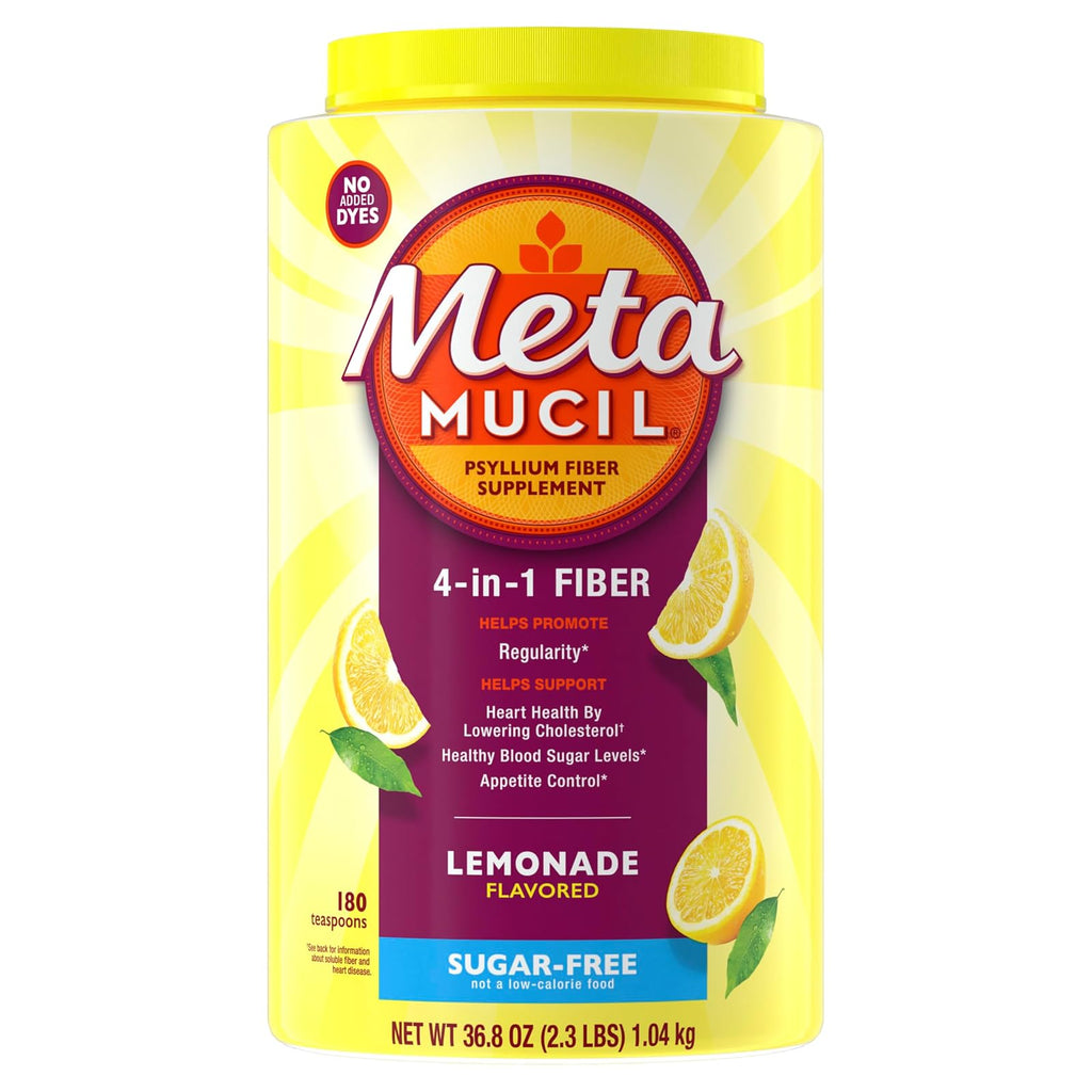 Metamucil fiber supplement for digestion