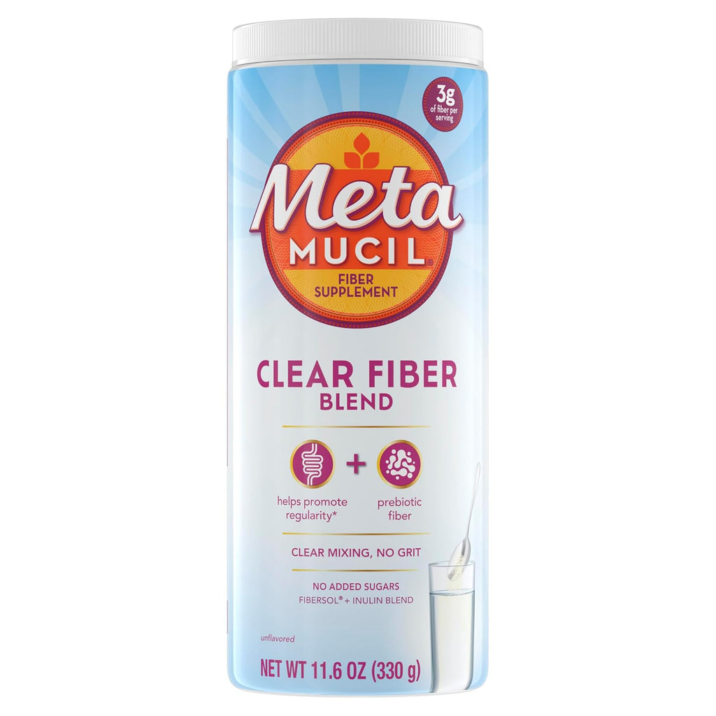 Metamucil fiber supplement unflavored powder