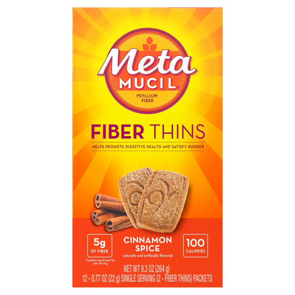 Metamucil Fiber Thins for gut health