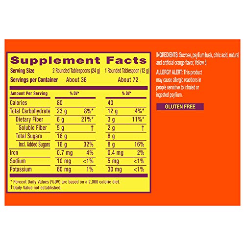 Metamucil for improved gut health