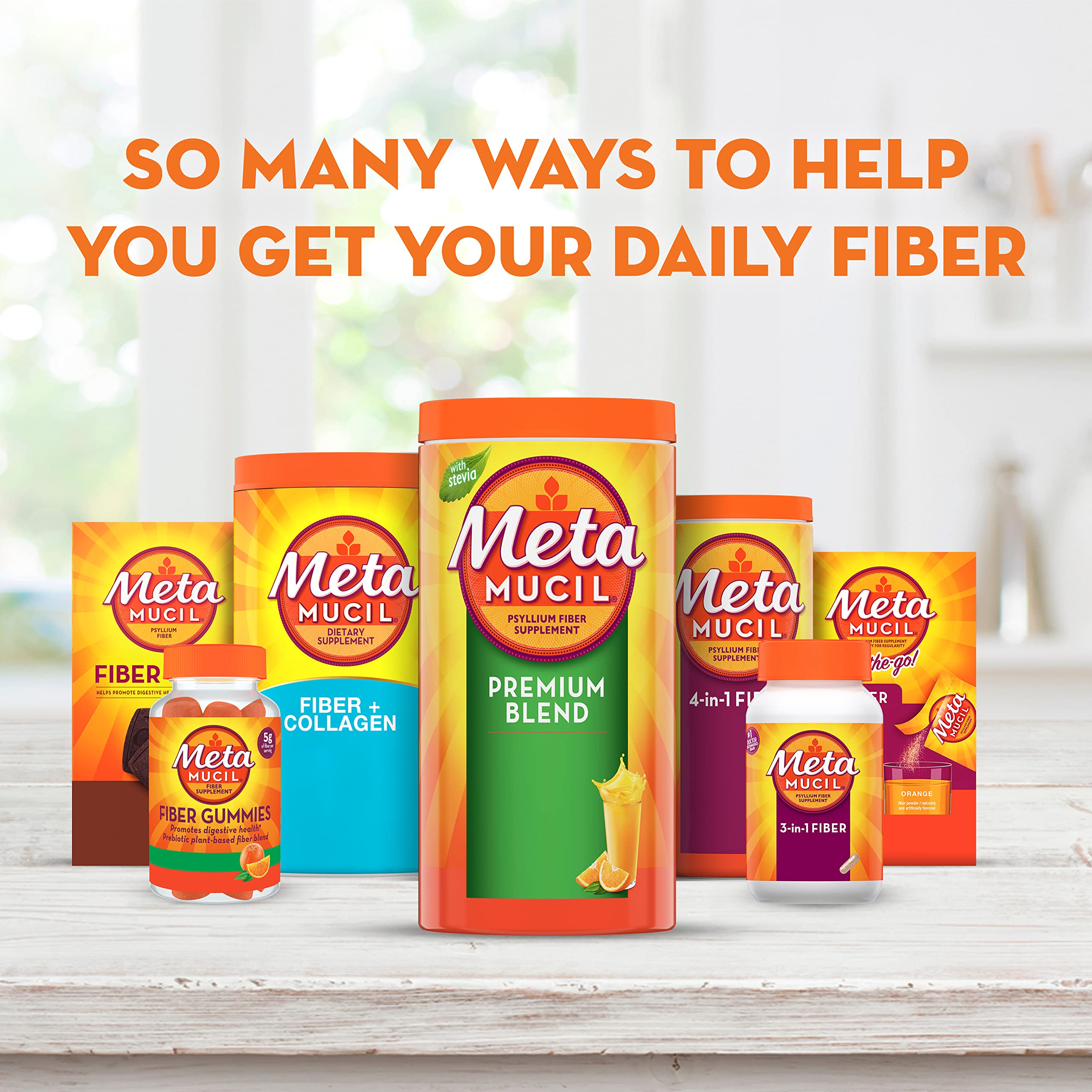 Metamucil for maintaining digestive balance