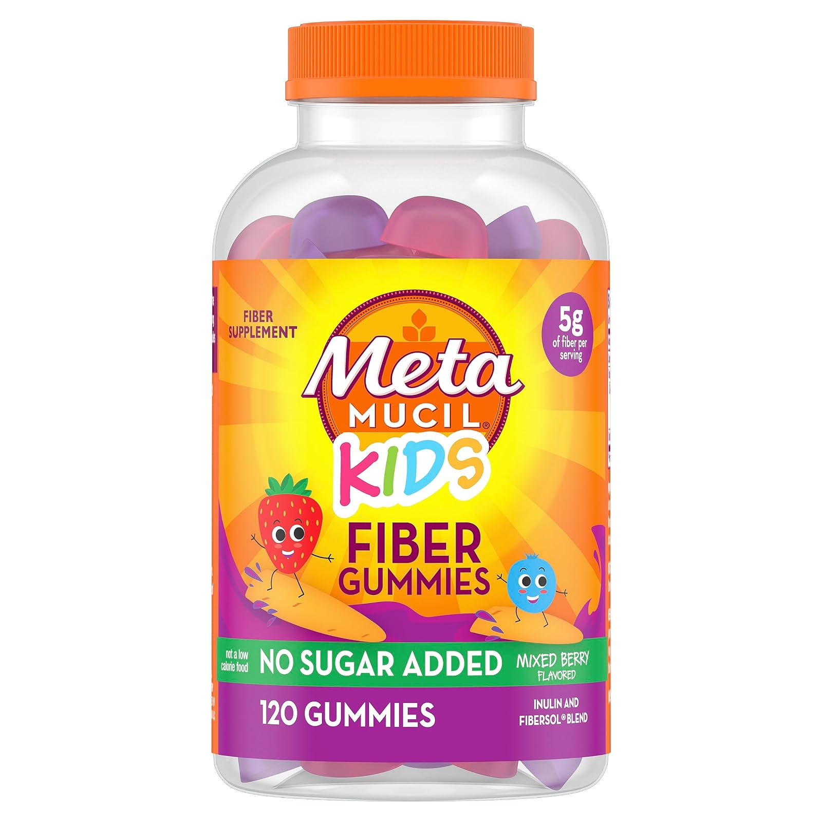 Metamucil Kids Fiber Gummies for digestion