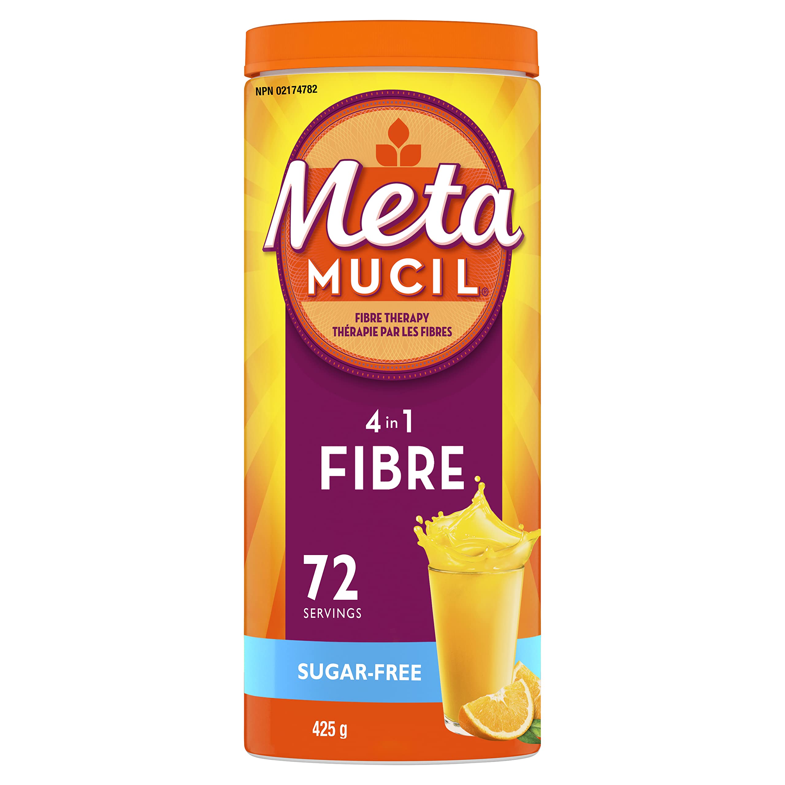 Metamucil psyllium fiber supplement