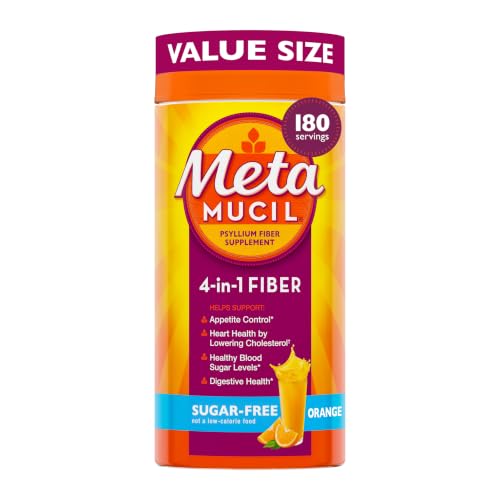 Metamucil psyllium husk fiber supplement
