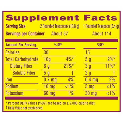 Metamucil psyllium husk for gut health
