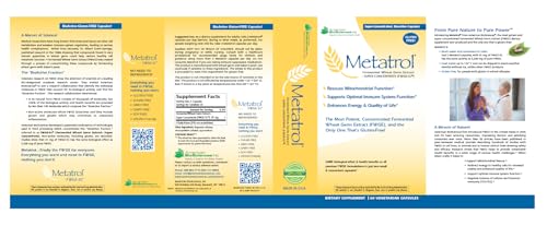 Metatrol blended supplements for recovery