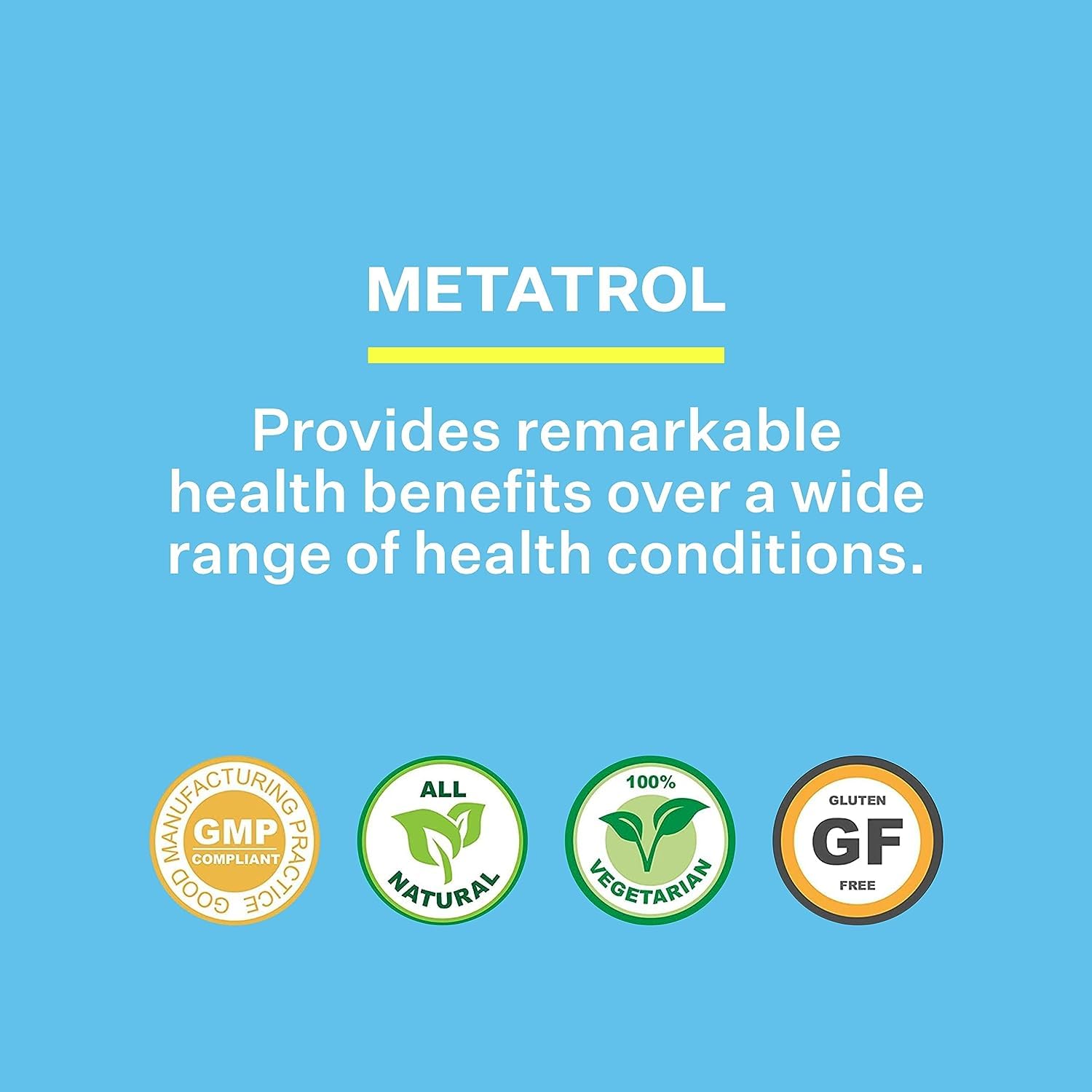 Metatrol capsules for daily nutrition