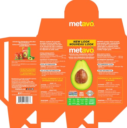 Metavo capsules for overall wellness