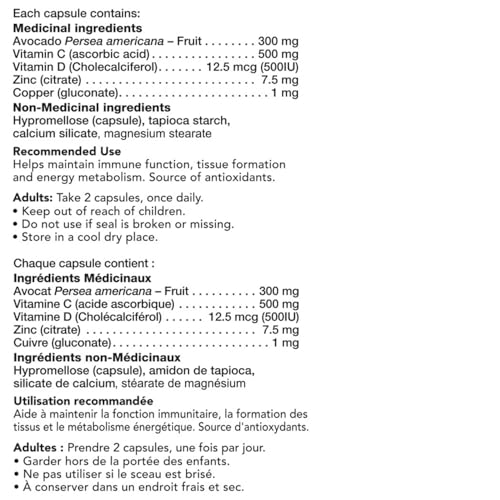 Metavo immune health capsules for stress relief