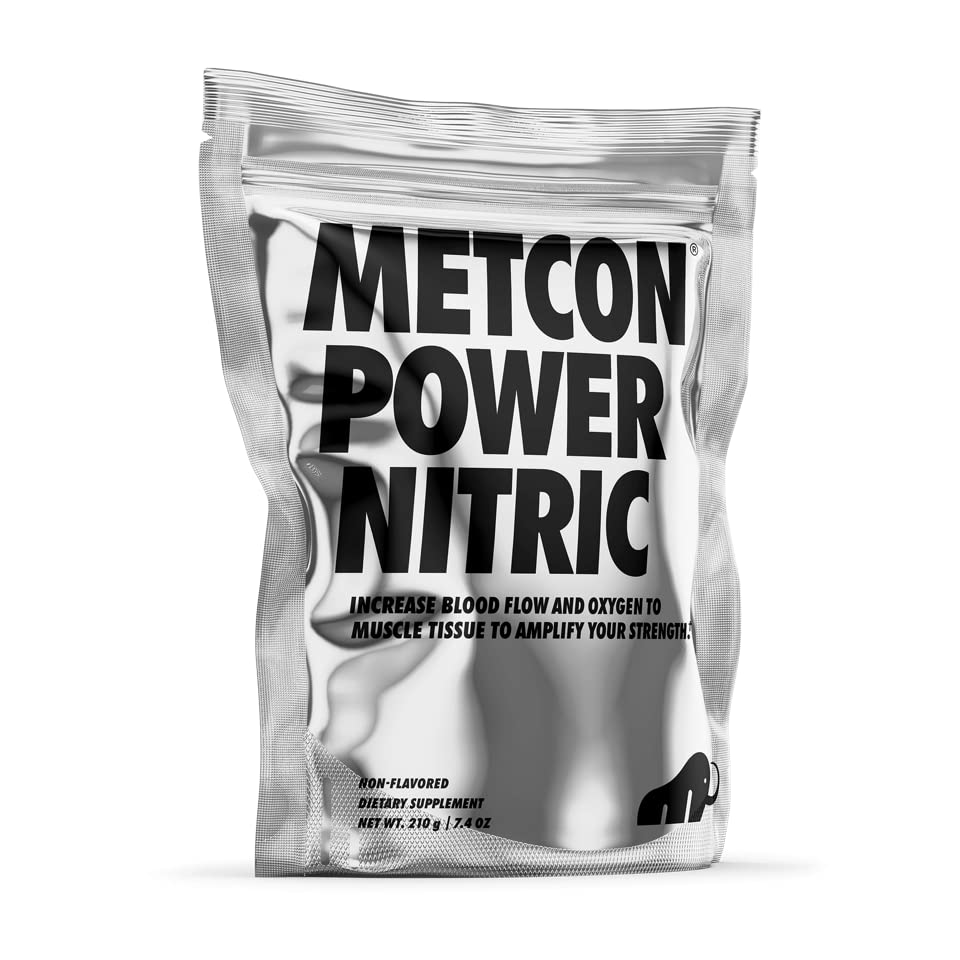 MetCon nitric oxide booster for energy