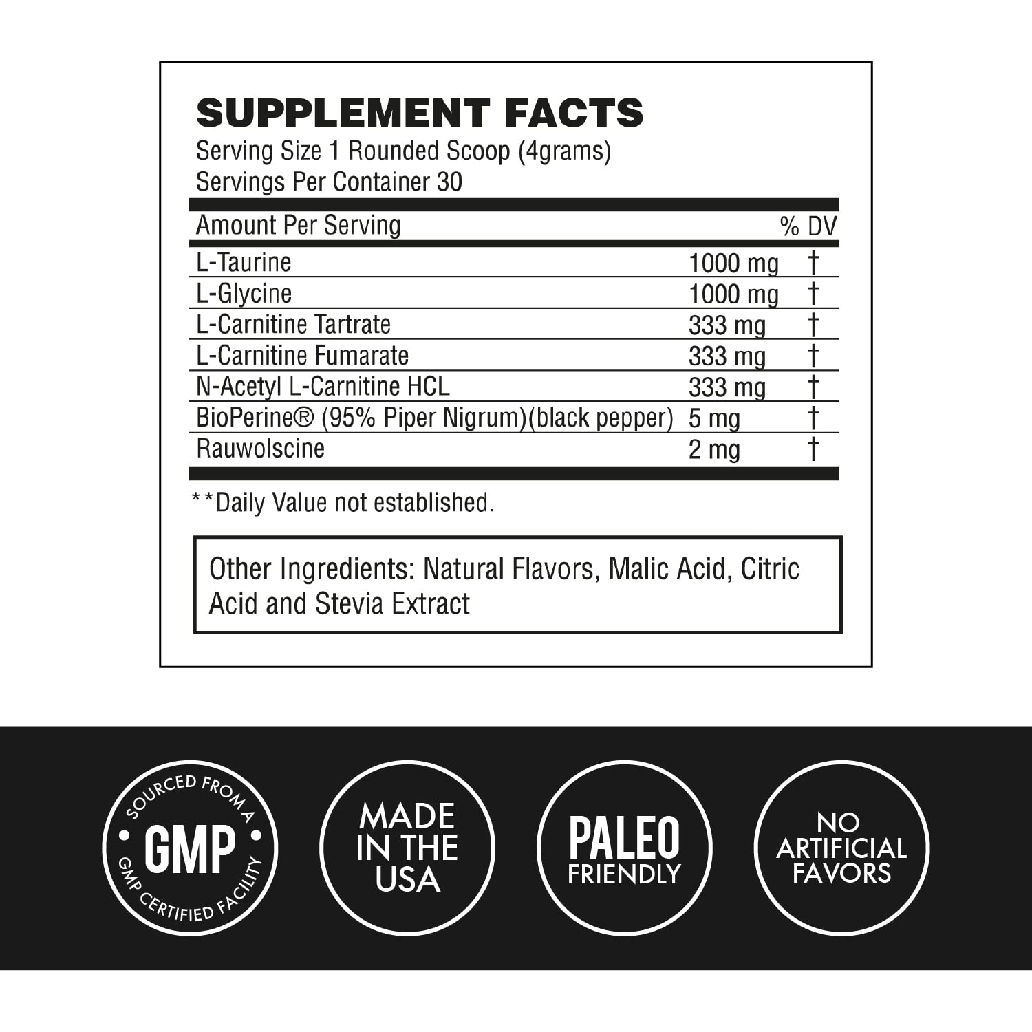 MetCon pre-workout fat burner