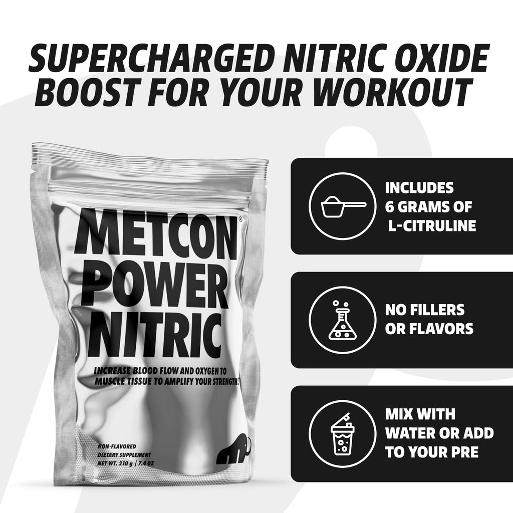 MetCon pre-workout for improved endurance