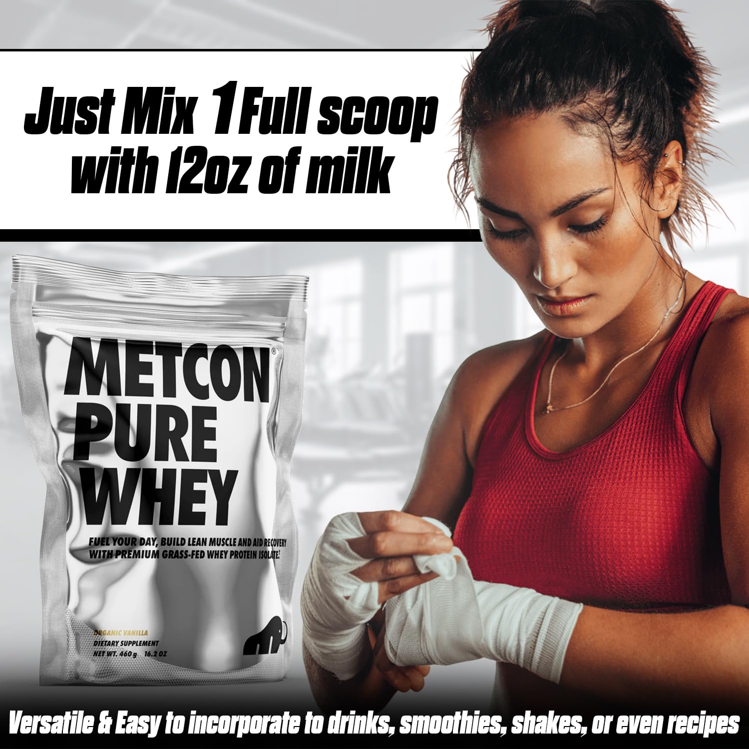 MetCon protein isolate for muscle growth