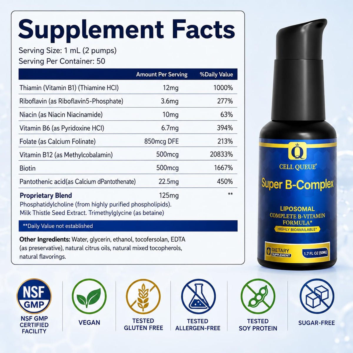 Methyl B complex for mental clarity