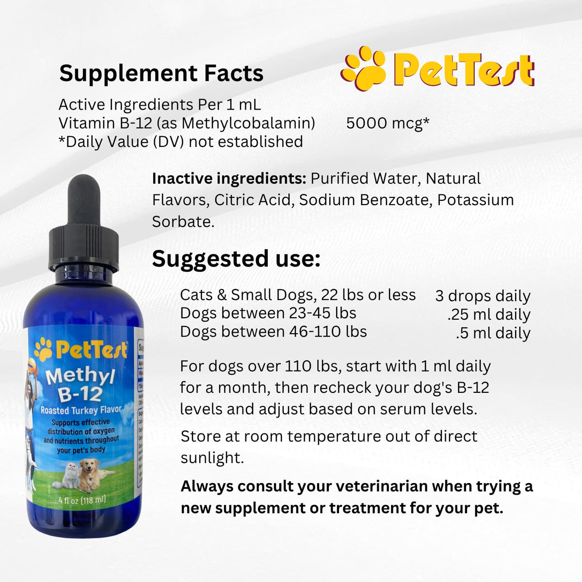 Methyl B12 drops for mental clarity