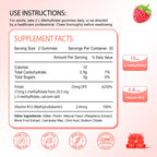 Methyl B12 gummies for brain health