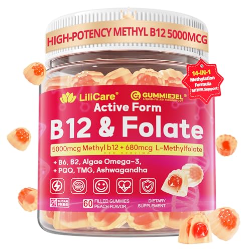 Methyl B12 gummies for energy boost