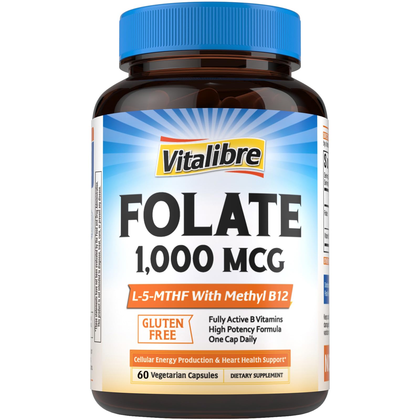 Methyl Folate 1000 mcg capsules