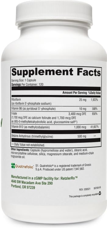 methyl folate and B12 synergy