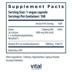 methyl folate for energy support