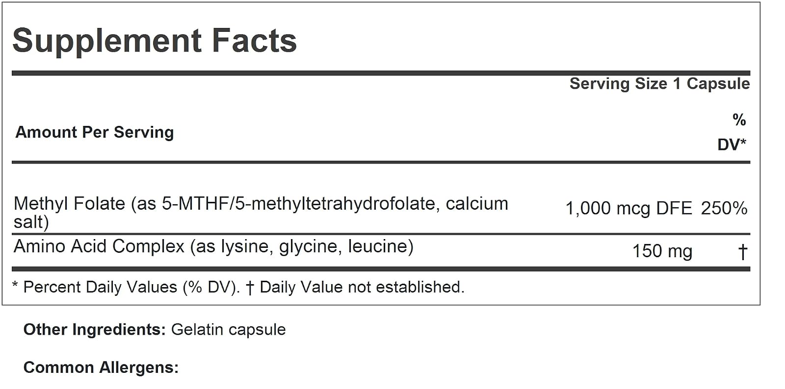 methyl folate for energy support