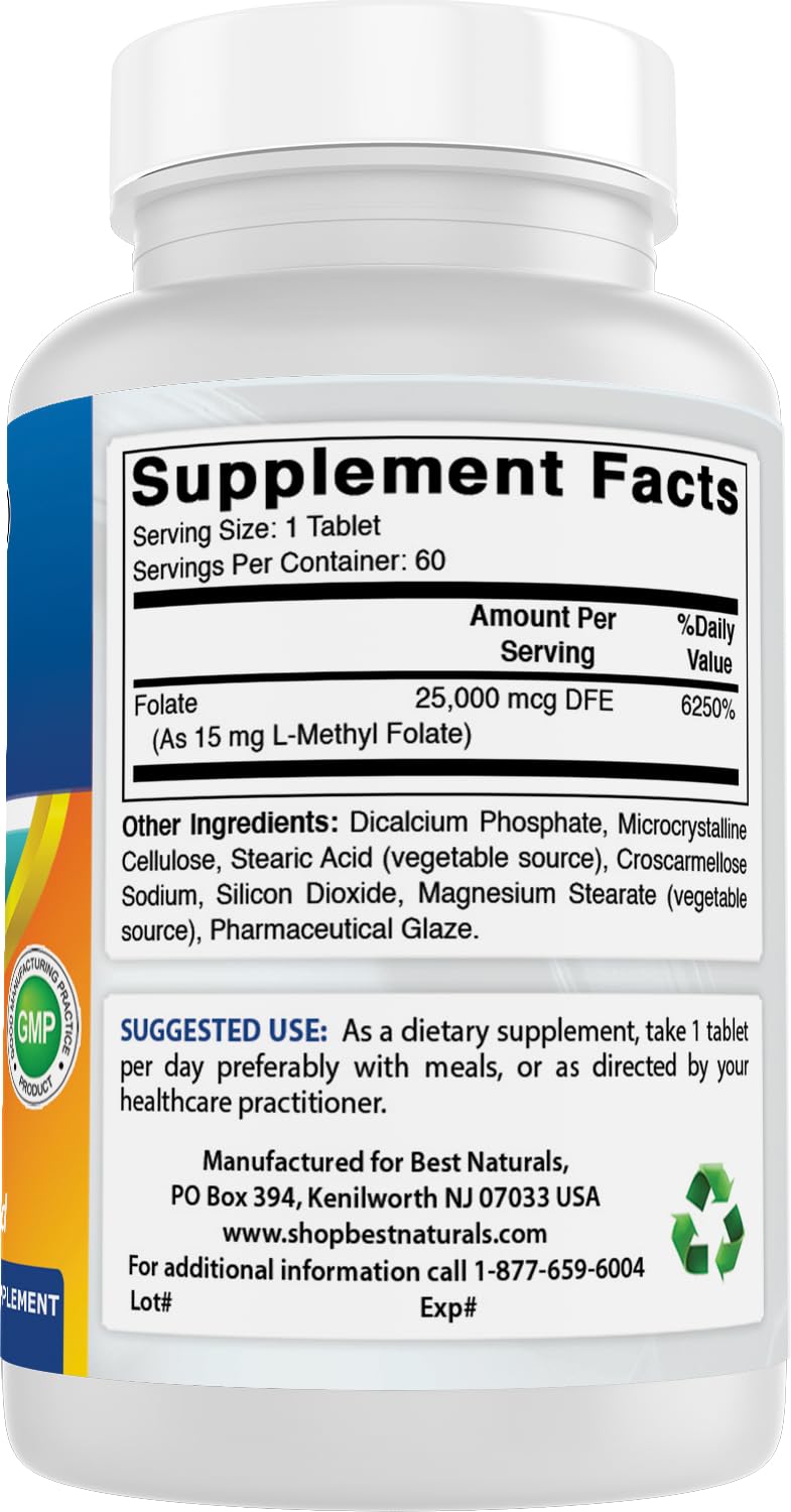 methyl folate for mood enhancement