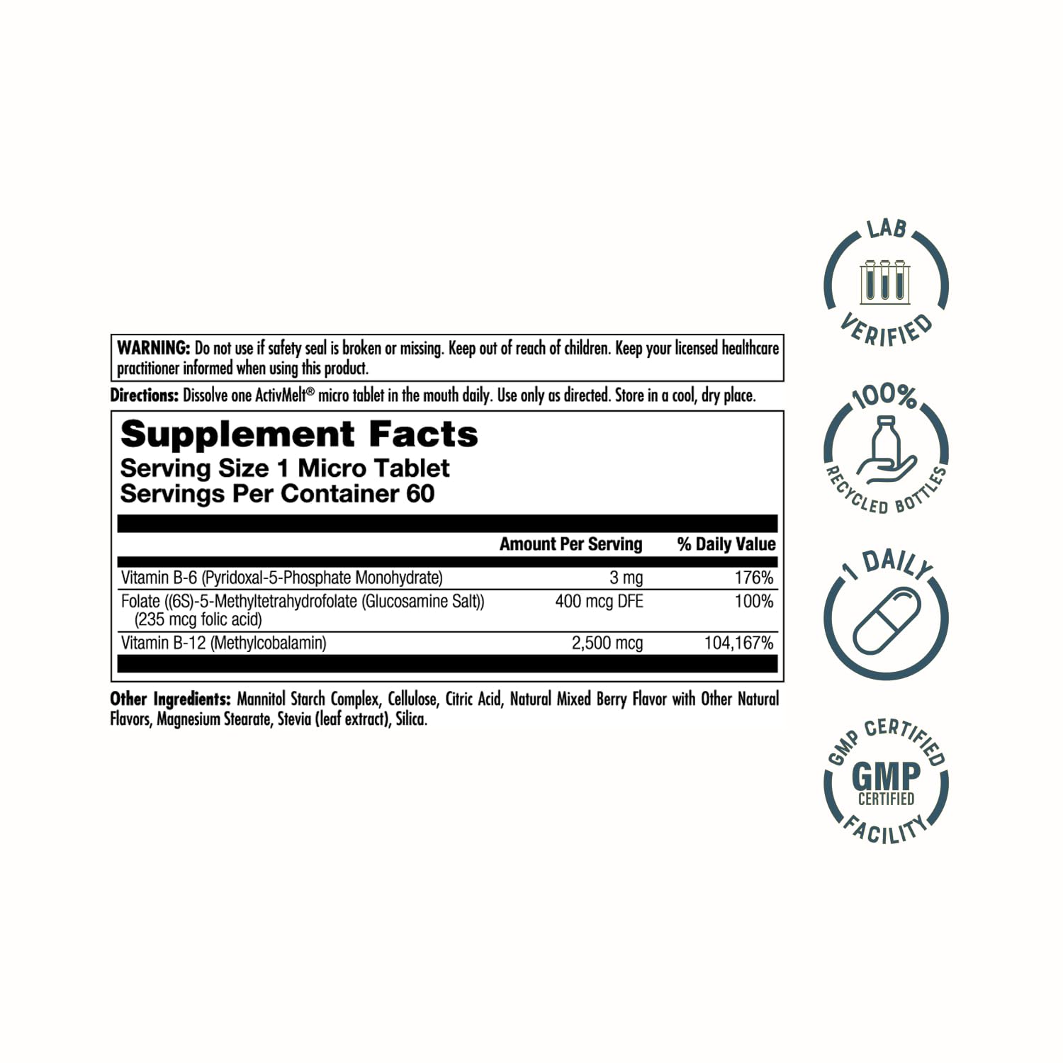 Methyl folate support for mood