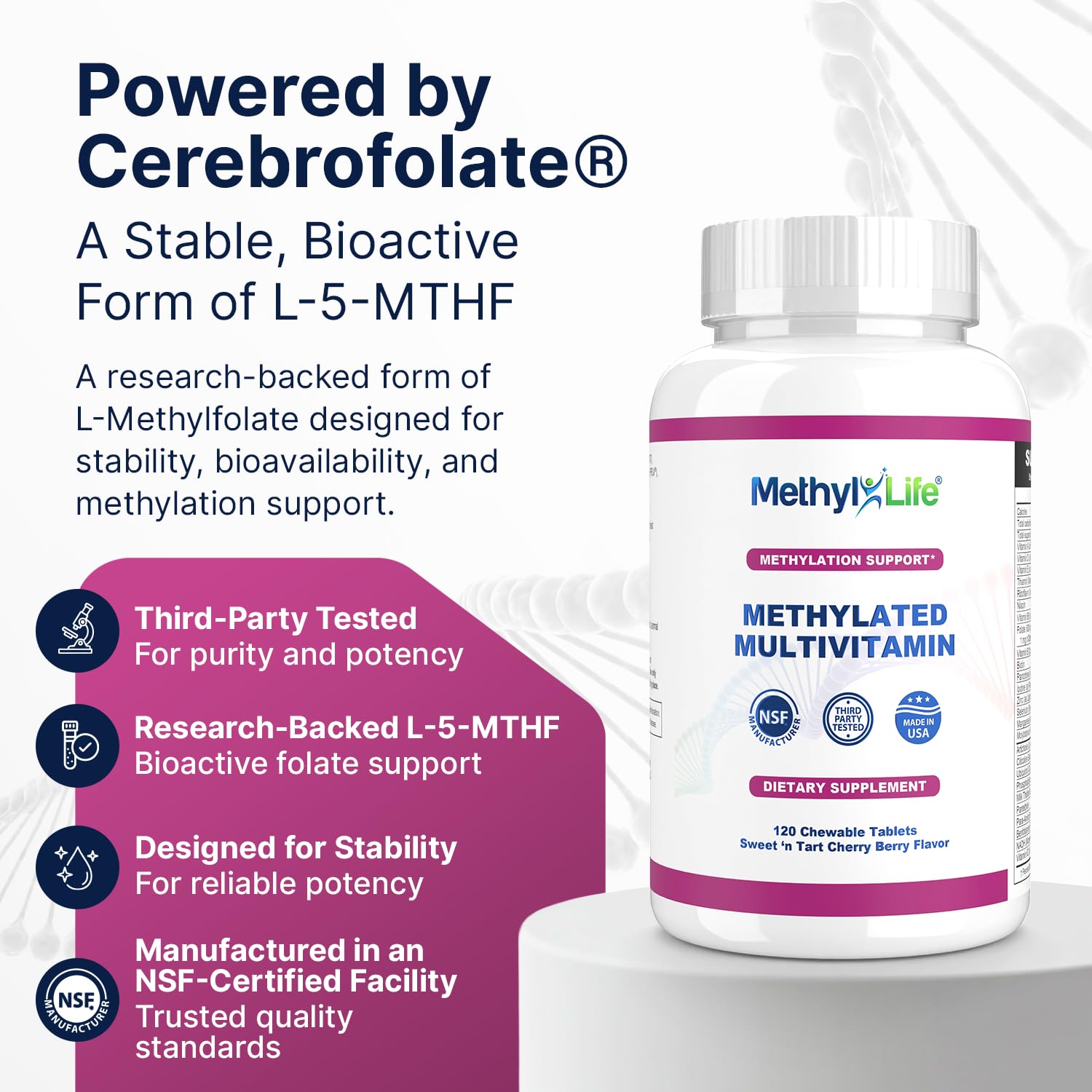 Methyl-Life multivitamins for better absorption