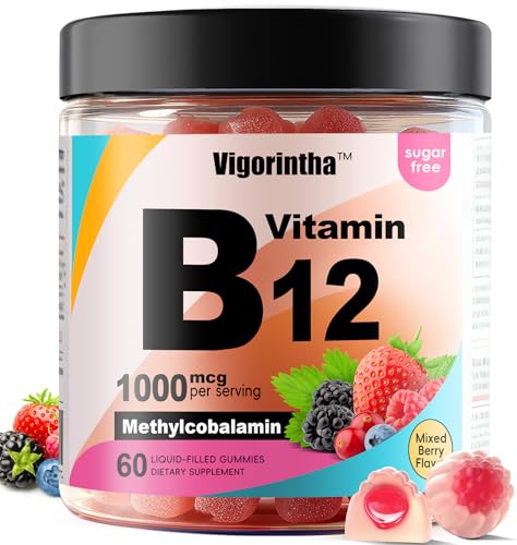 Methyl Vitamin B12 gummies for energy