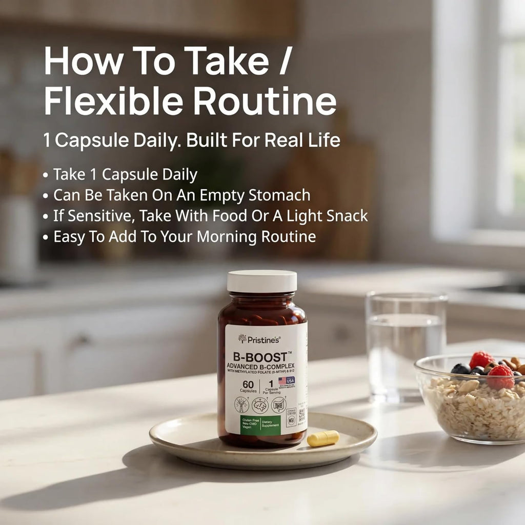 Methylated B complex for better absorption
