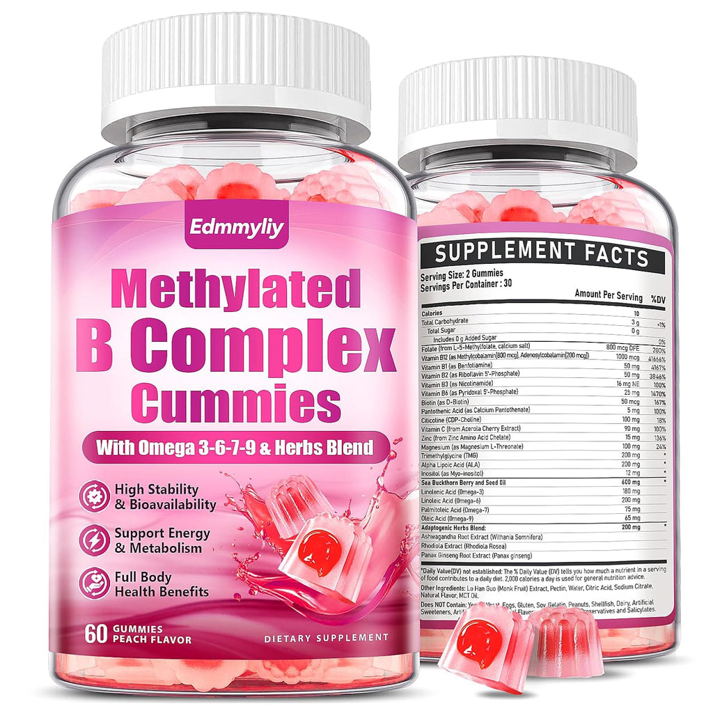 methylated b complex gummies for energy