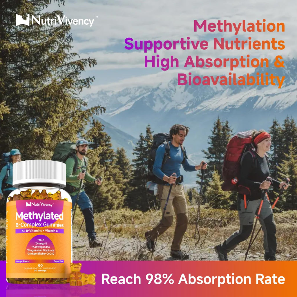 methylated b complex gummies for mental clarity