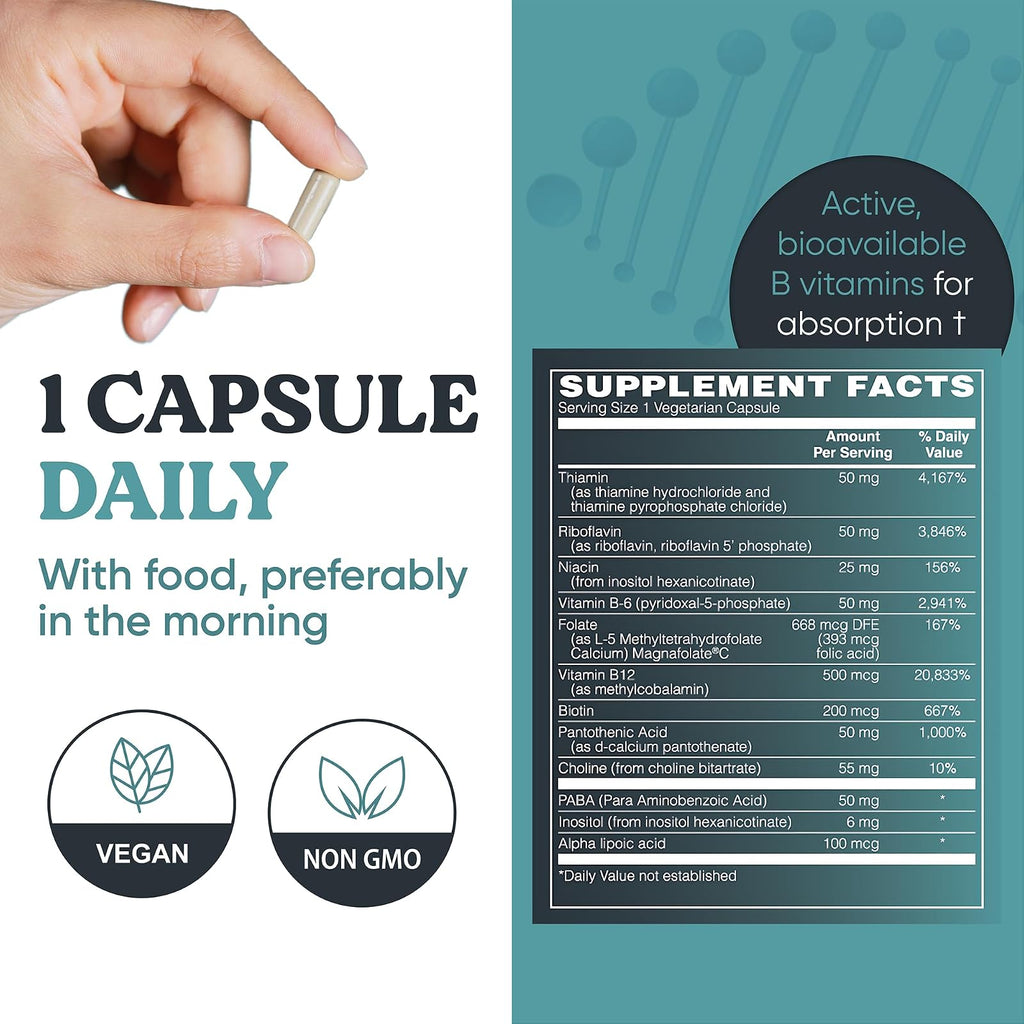 Methylated B-Complex immune support