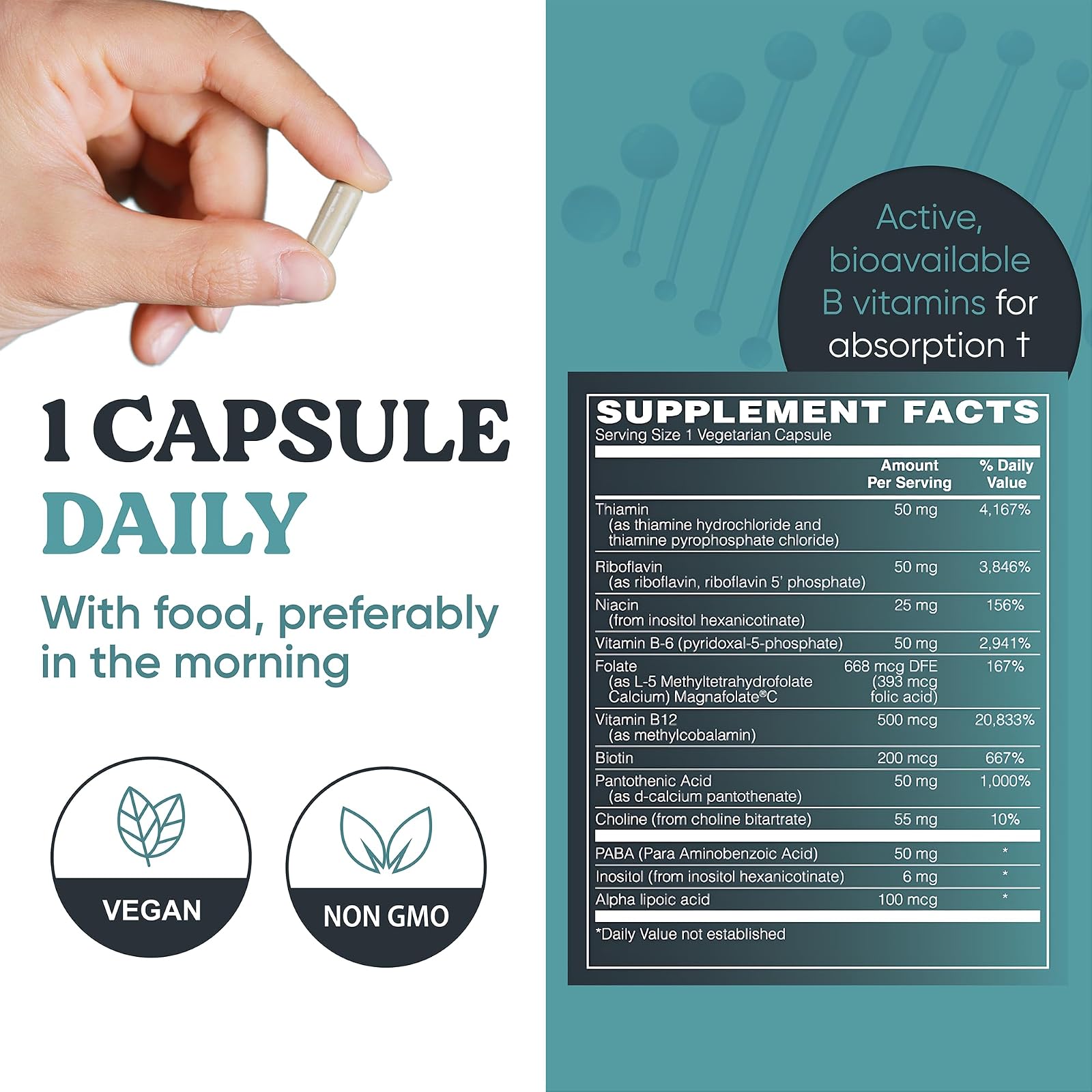 Methylated B-Complex immune support
