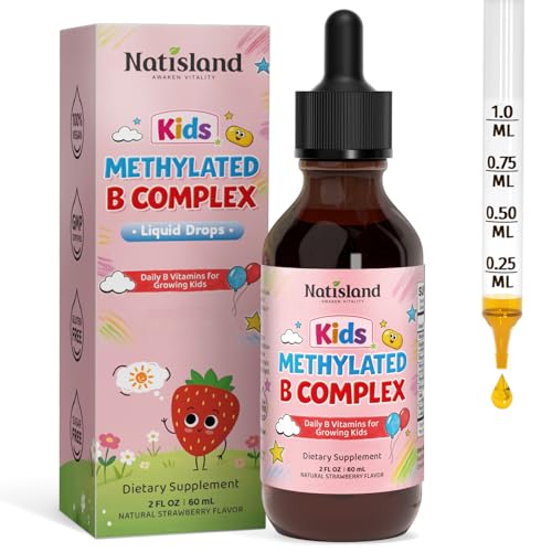 Methylated B Complex liquid drops for kids