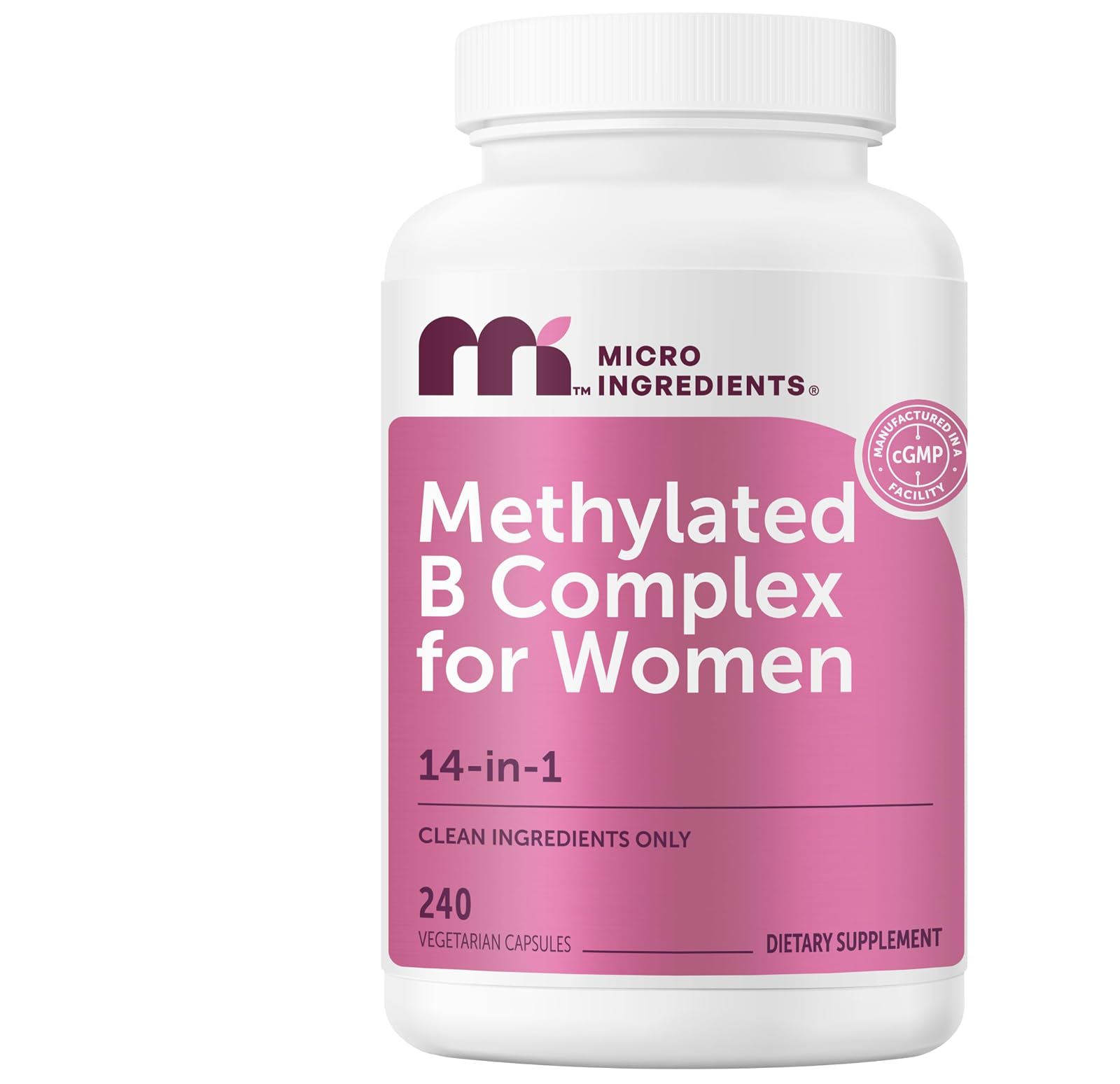 Methylated B Complex vegetarian capsules