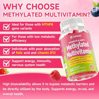 Methylated B vitamins for better absorption