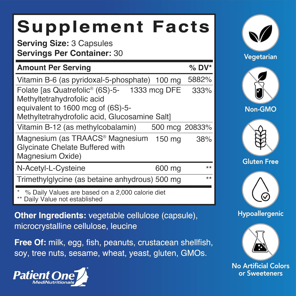 Methylated B vitamins for heart health