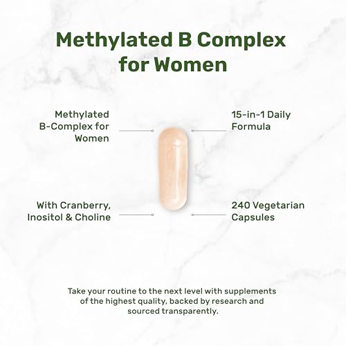 Methylated B vitamins for optimal absorption