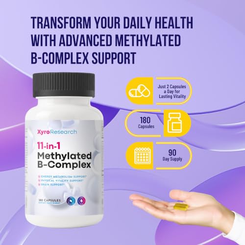 Methylated B vitamins for overall health