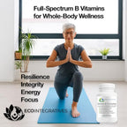 Methylated B vitamins for stress relief