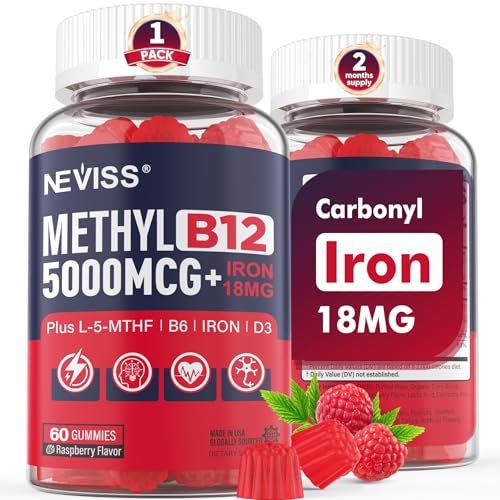 Methylated B12 gummies for energy
