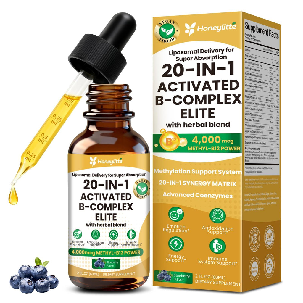 Methylated B12 liquid for energy