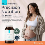 Methylated folate in Peak prenatal vitamins