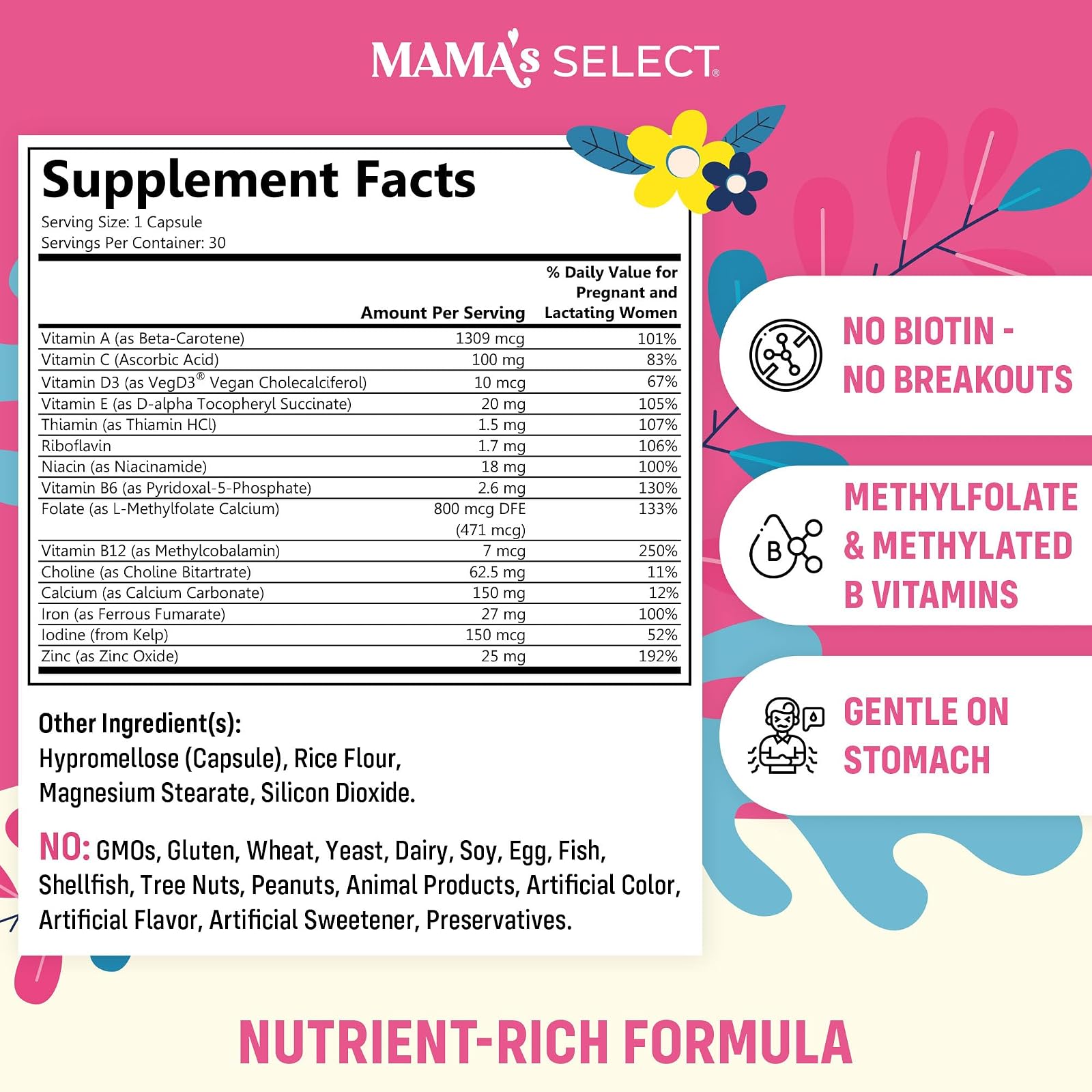 methylated folate support during pregnancy