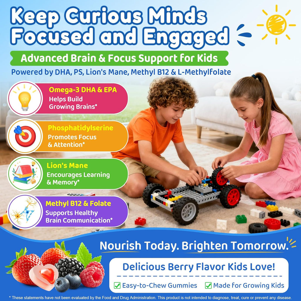 Methylated gummies for better absorption