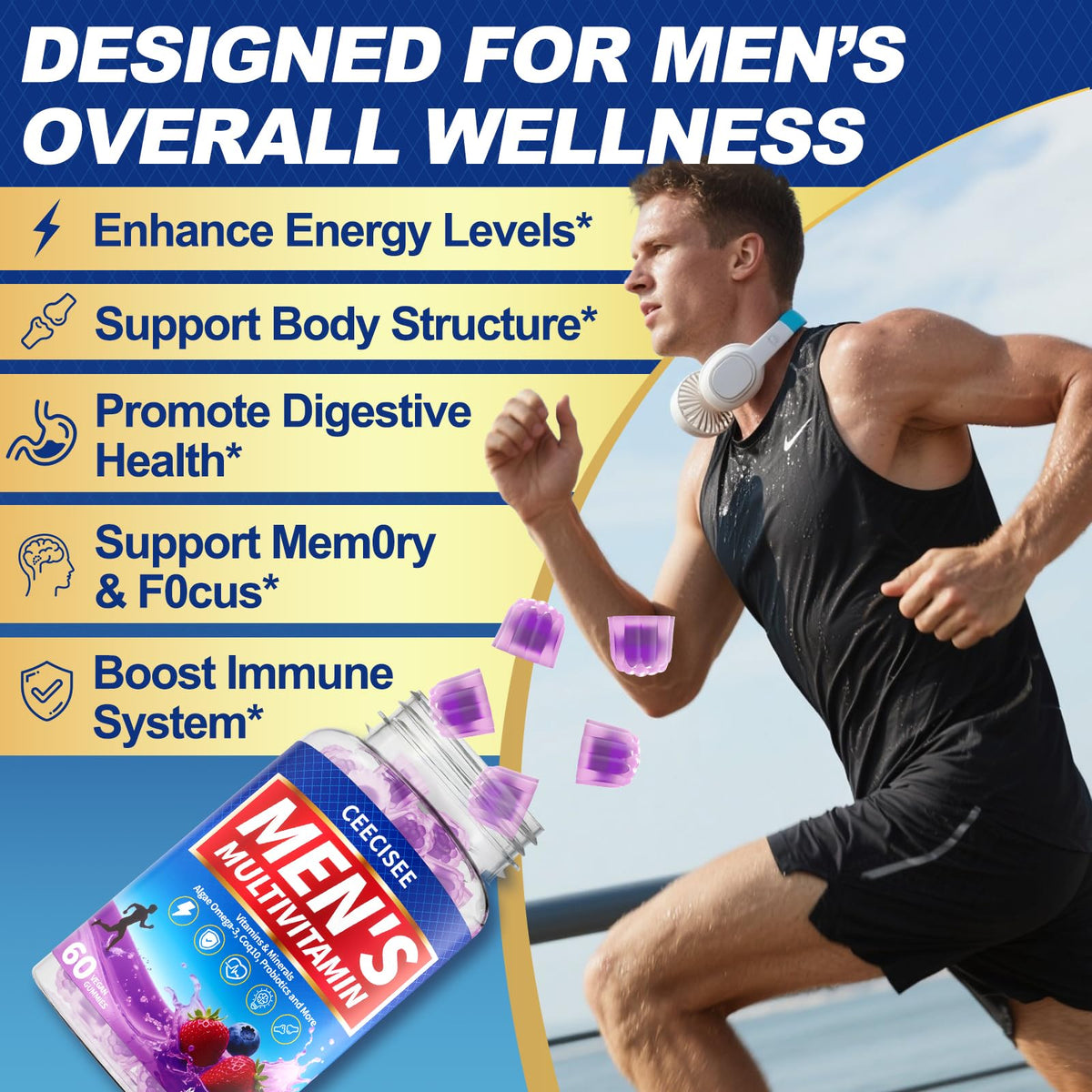 Methylated gummies for optimal absorption