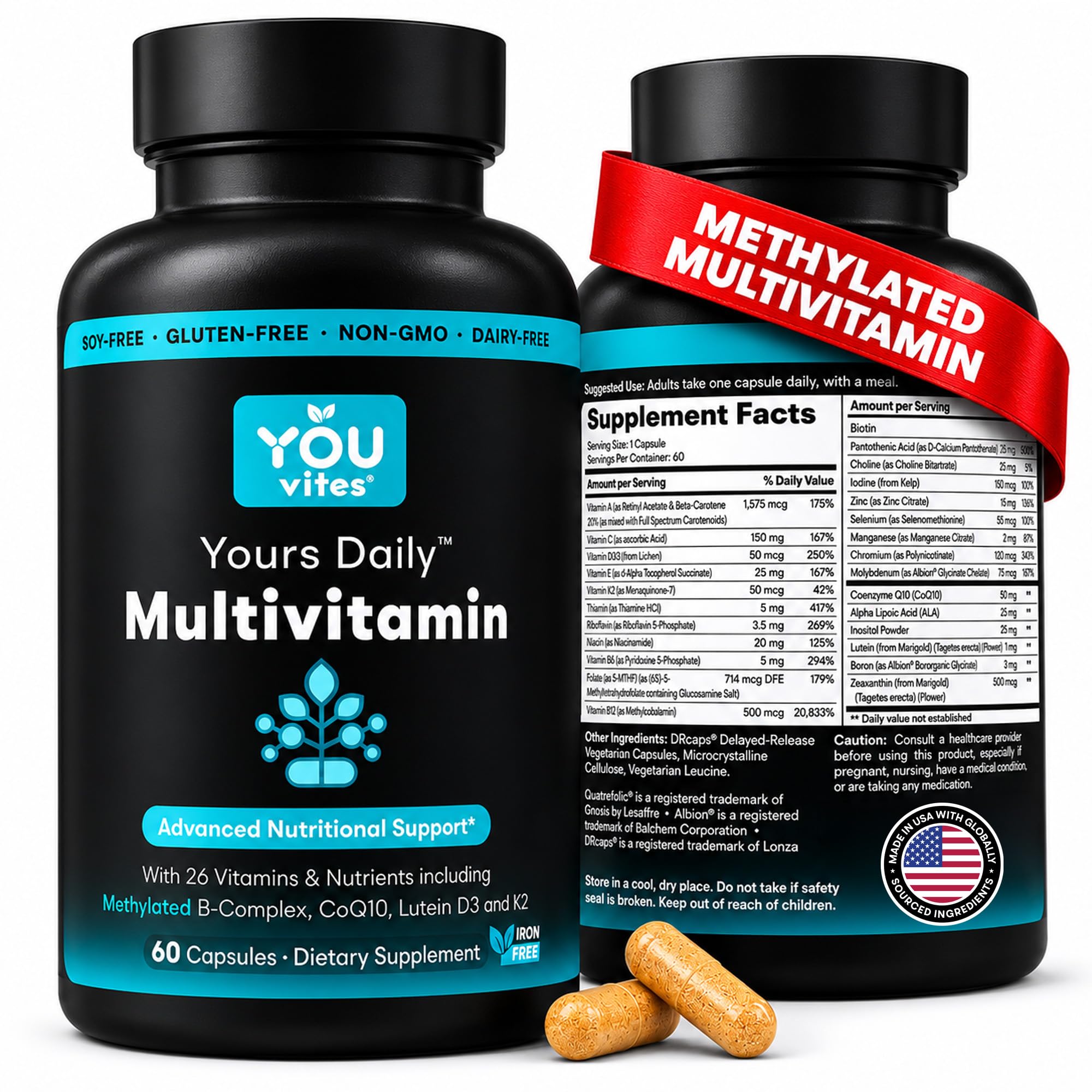 methylated multivitamin for energy boost