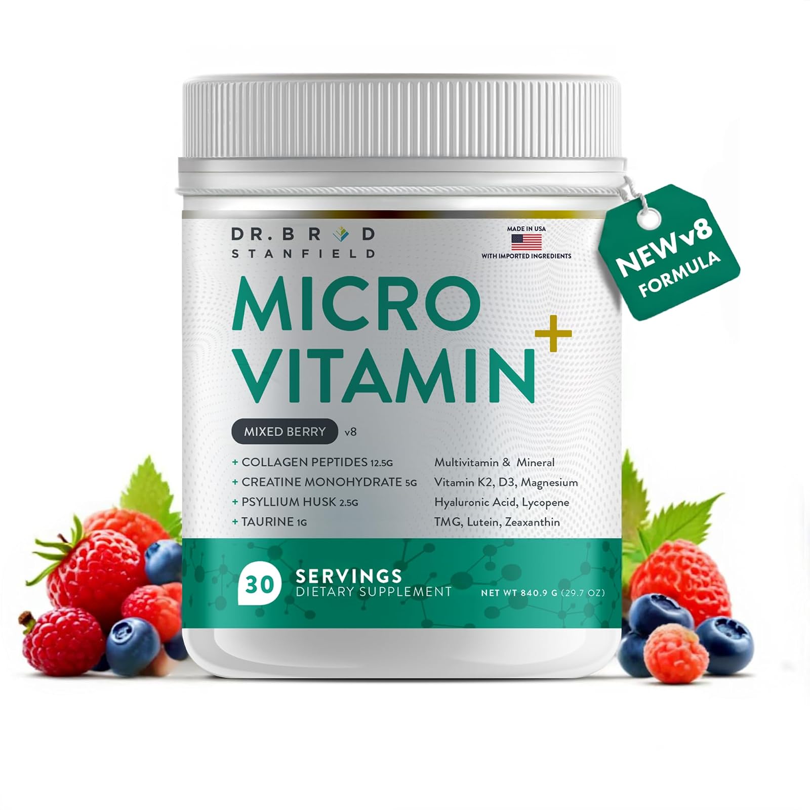 Methylated multivitamin for energy boost