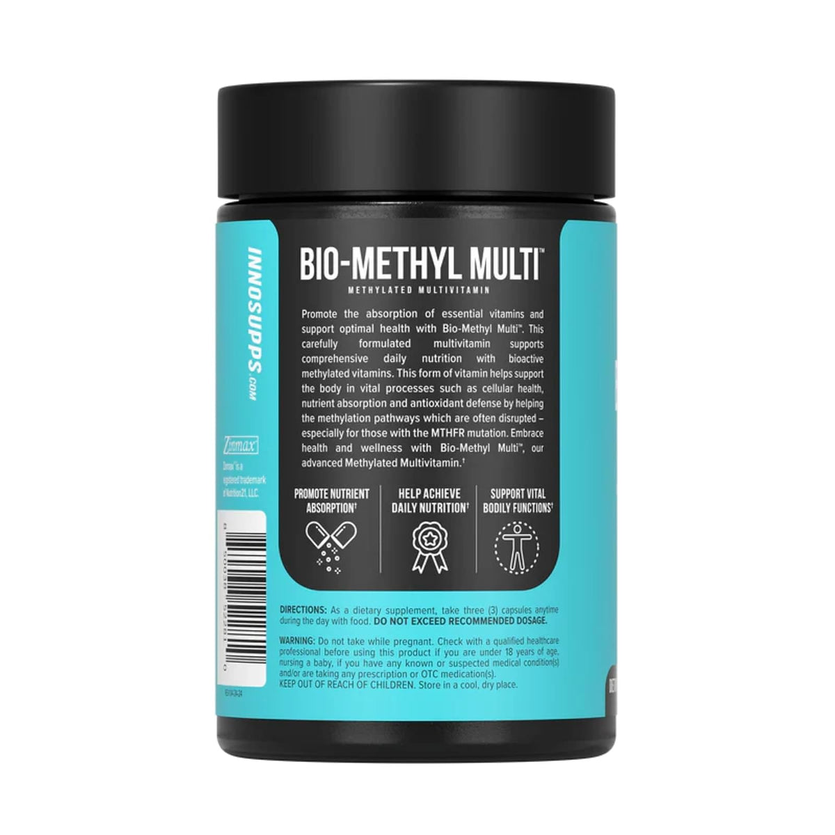 Methylated multivitamin for energy